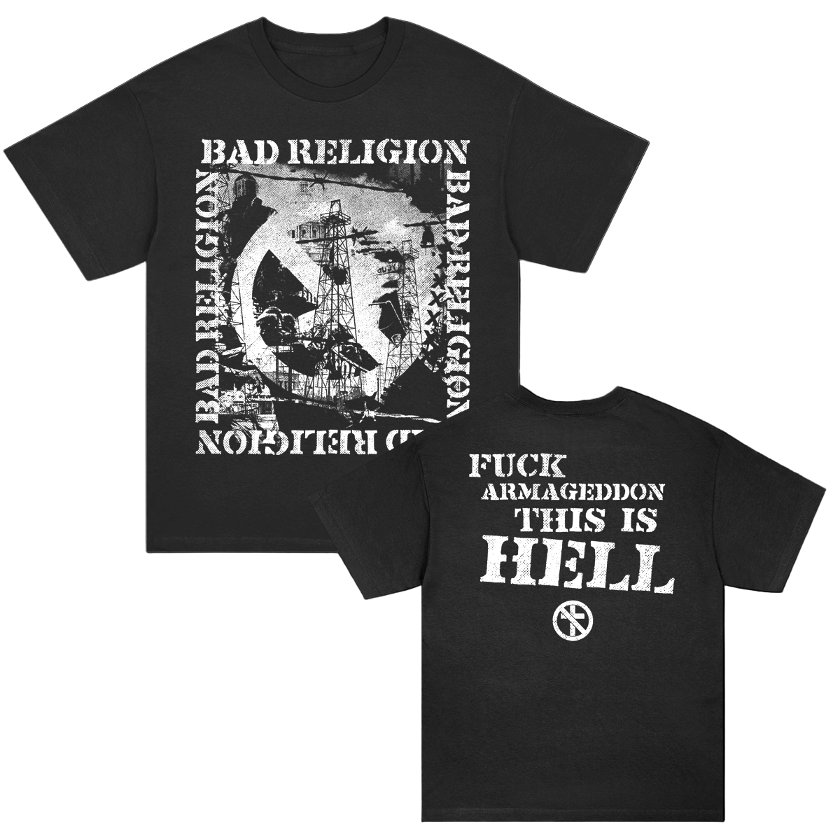 This Is Hell T-Shirt (Black) – Bad Religion Store